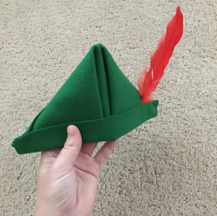 DIY How to make a Peter Pan Hat [no sew and under 5 minutes!] – DriftBound